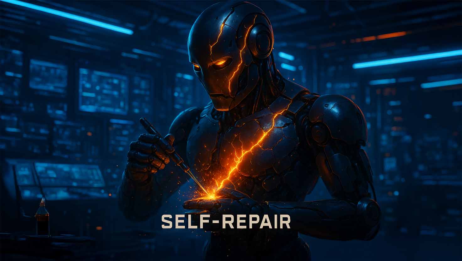 Breakthrough in Robotics: Self-Healing Robot Skin Developed by ...